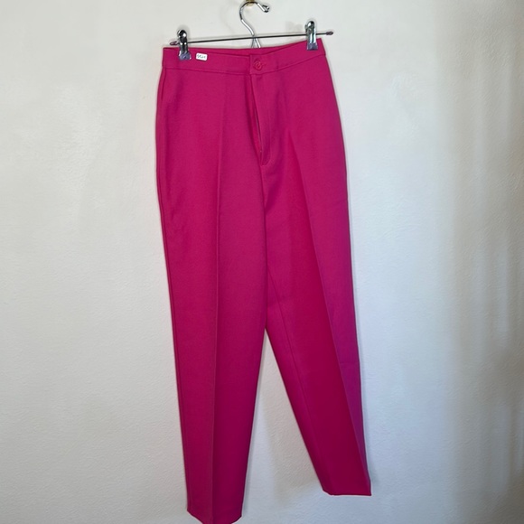 Pants & Jumpsuits | Vintage Bend Over Hot Pink Womens Trousers | Poshmark